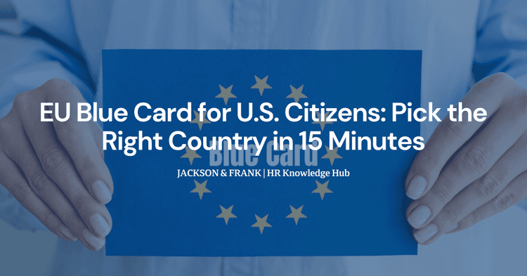 EU Blue Card for U.S. Citizens